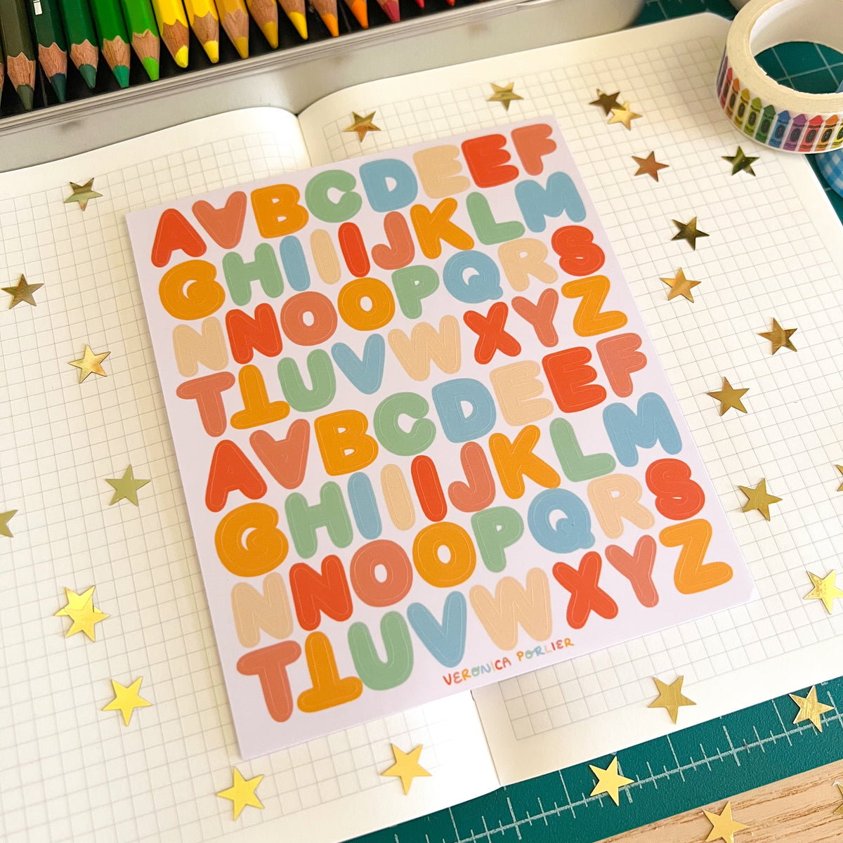 Poppy Alphabet – Veronica Porlier